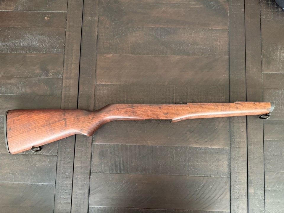 USGI WWII M-1 Springfield Garand Rifle Stock W/ R,”P”, E8 Marks ...