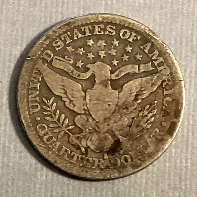 1914 S Barber Quarter 25 Cents cd - | eBay