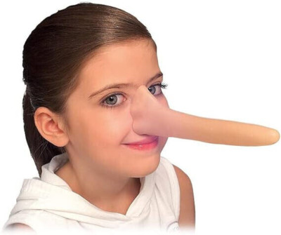 Long Pinocchio Nose puppet lie big costume stage theater prop accessory ...