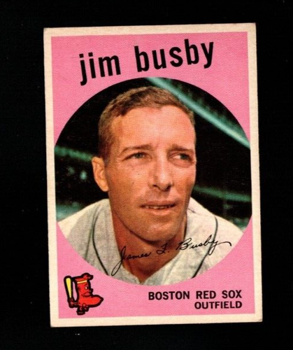 1959 Topps # 185 Jim Busby EX | eBay