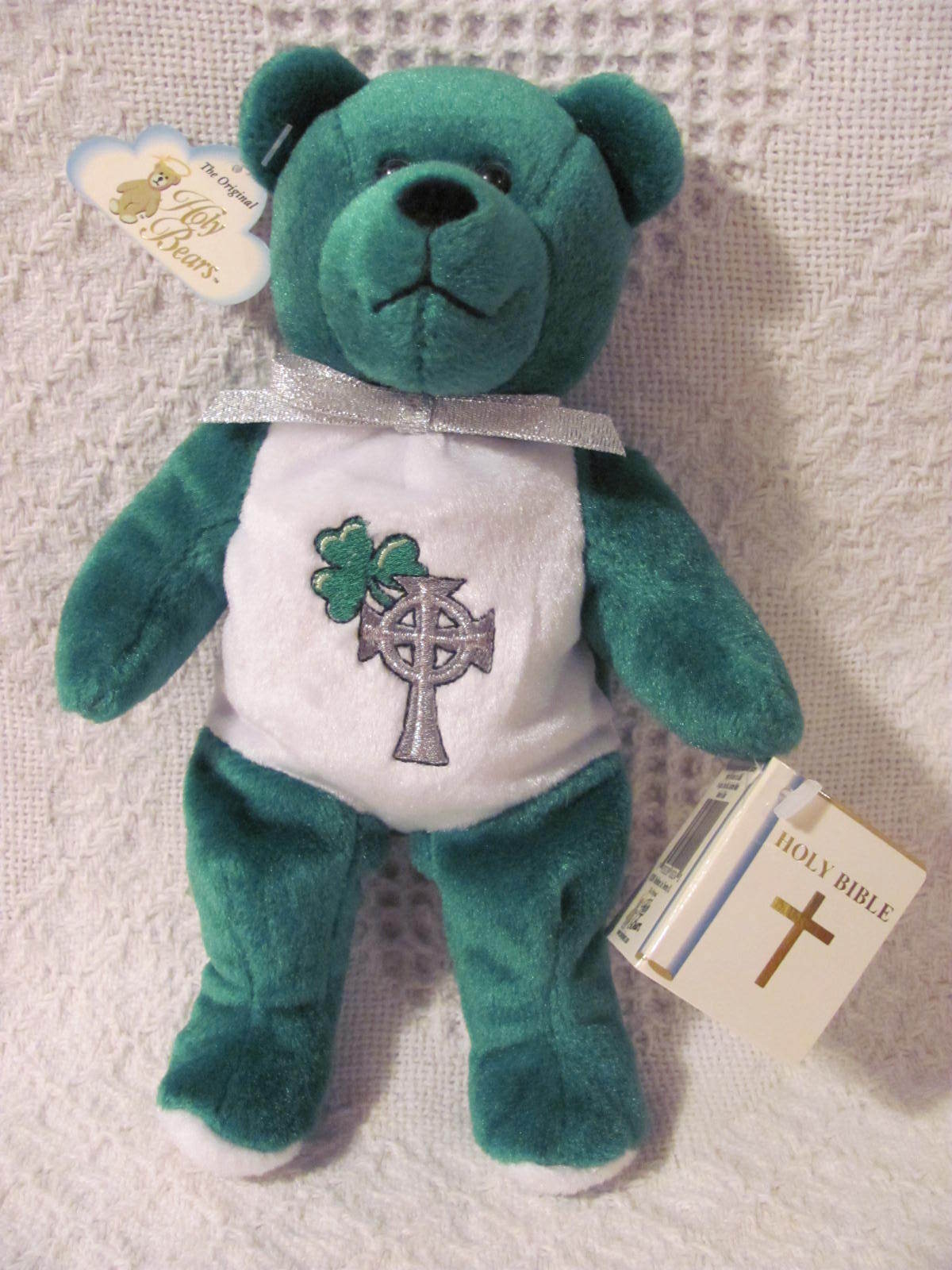 Holy Bears SEAMROY St Patrick Beanie Bear 2001 9" tall | eBay