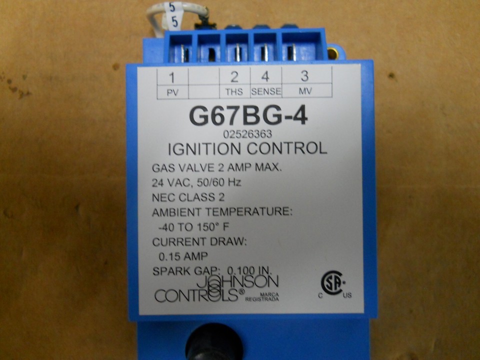 New OEM Johnson Controls G67BG-4 | eBay