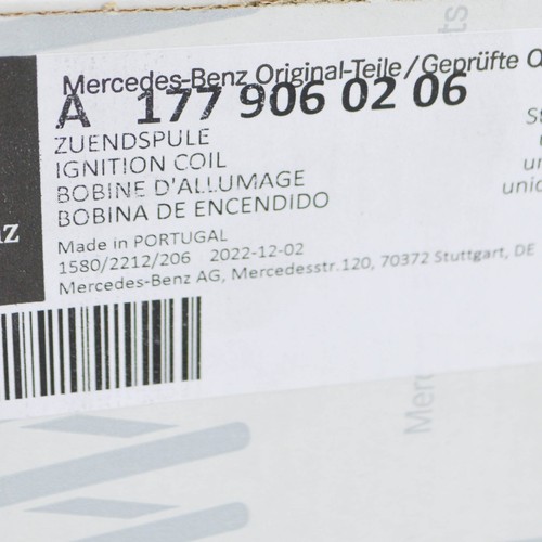 MERCEDES-BENZ GLC X253 High Voltage Ignition Coil A1779069500 New ...