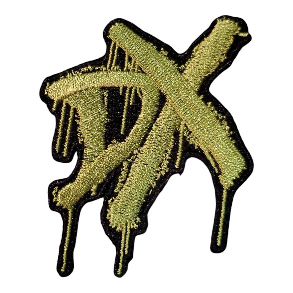 Degeneration X Vintage Patch. DX. WWE. Embroidered. Iron On Backing. 3 ...