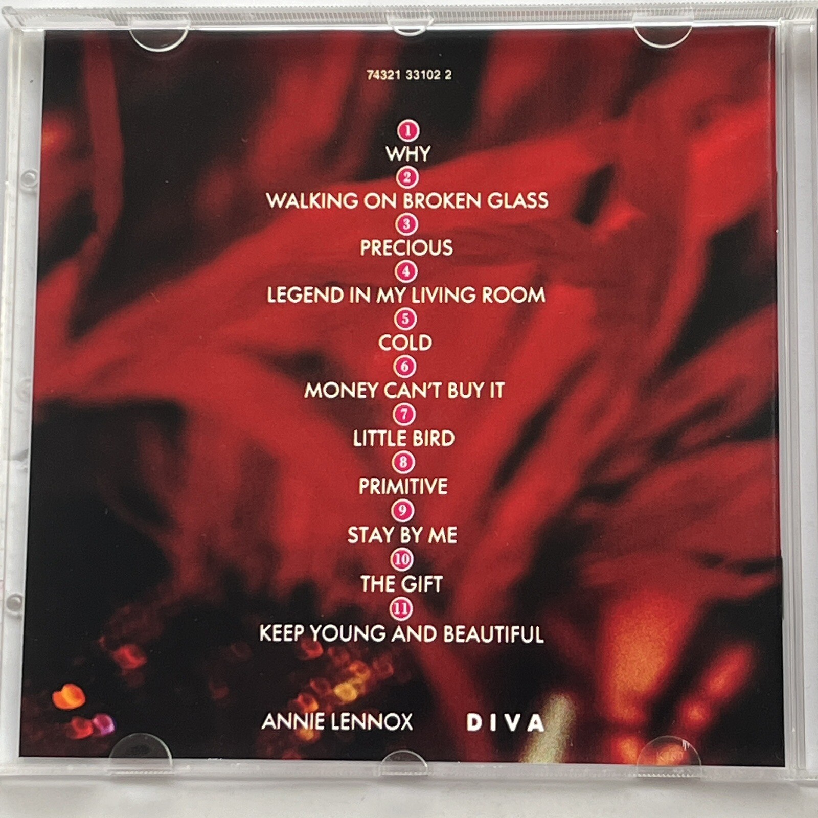 Annie Lennox : Diva CD Album 1992 Why / Walking On Broken Glass and ...