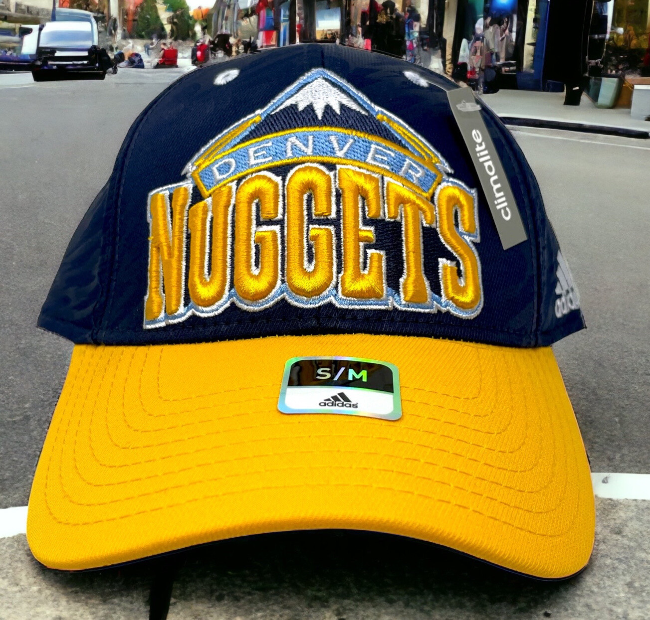 Denver Nuggets Cap NBA Cap Hat Navy Blue Yellow Cap Basketball Cap ...