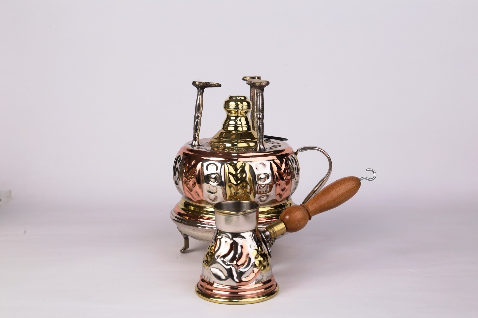 Handmade Brass Turkish Coffee Maker alcohol burner fun and entertaining ...