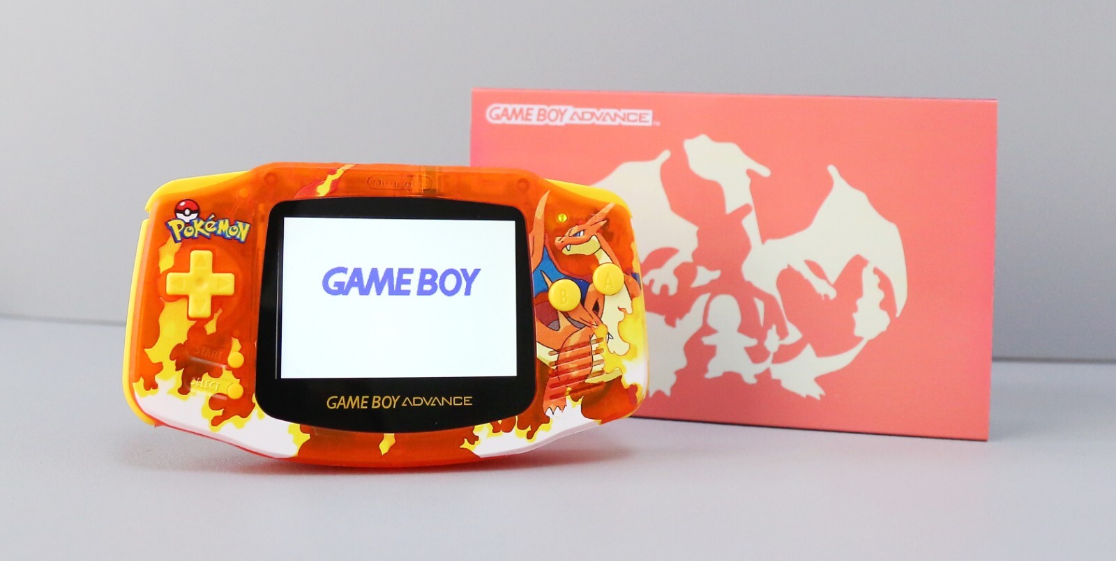 Nintendo Charizard Pokemon Complete Shell Kit Game Boy Advance Housing ...