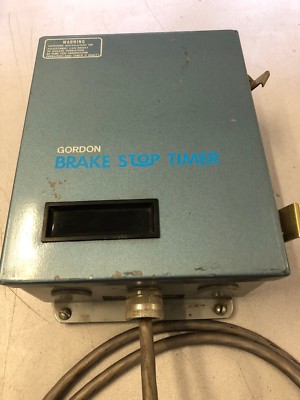 Gordon Brake Stop Timer DM-315 | eBay