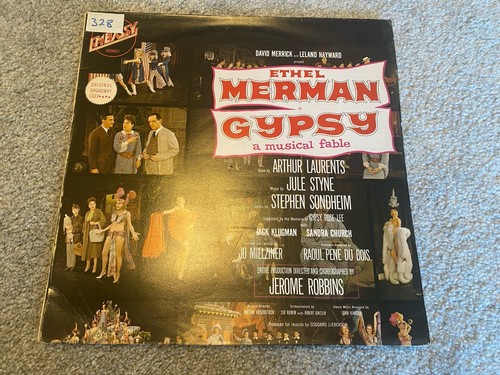 Ethel Merman in Gypsy A Musical Fable LP Album Vinyl Record Embassy ...