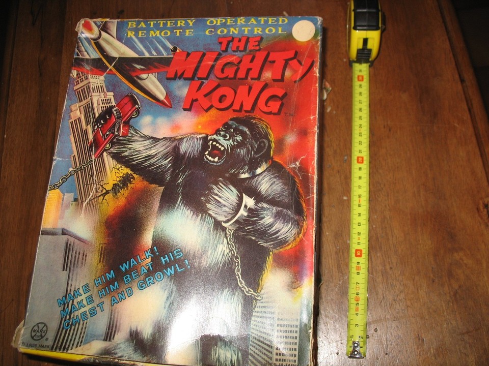 The Mighty King Kong - Marx Toys acheté en 1964, boite d'origine | eBay