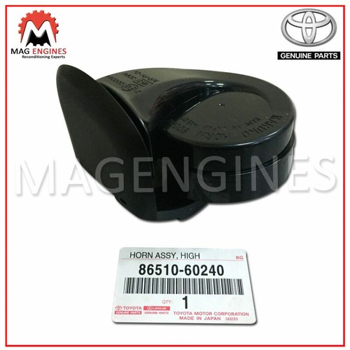 86510-60240 GENUINE OEM HORN ASSY, HIGH PITCHED 8651060240 | eBay