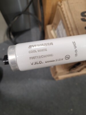 Sylvania 95W Fluorescent Lamp F96T12-CW-HO-SS 96in Cool White ...