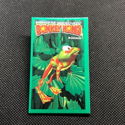 Winky the Frog Super Donkey Kong Kaku Menko Nintendo Vintage Japanese ...