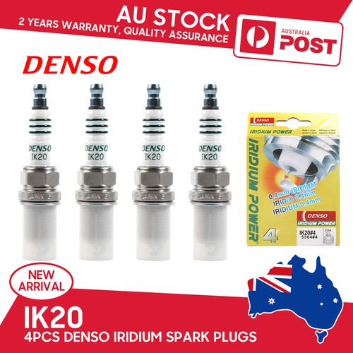 4x Denso IRIDIUM Spark Plugs IK20 for '97~'99 BMW Z3 E36 with 1.9L M44 ...