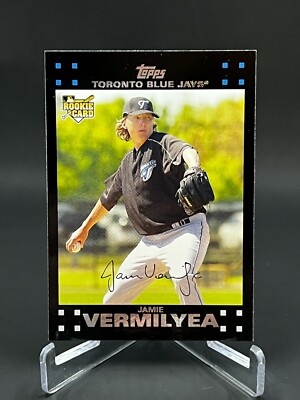 2007 Topps Baseball Jamie Vermilyea Rookie RC Card #203 s | eBay