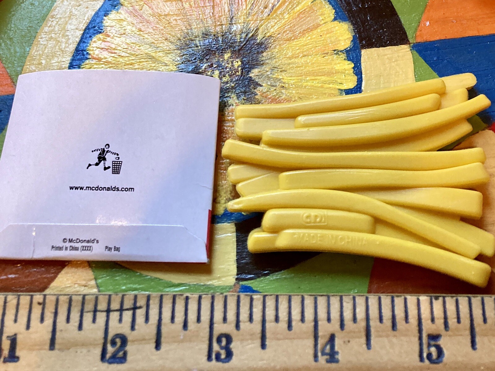 VTG McDonald's Play Food FRIES Cash Register Drive Thru Replacement CDI ...