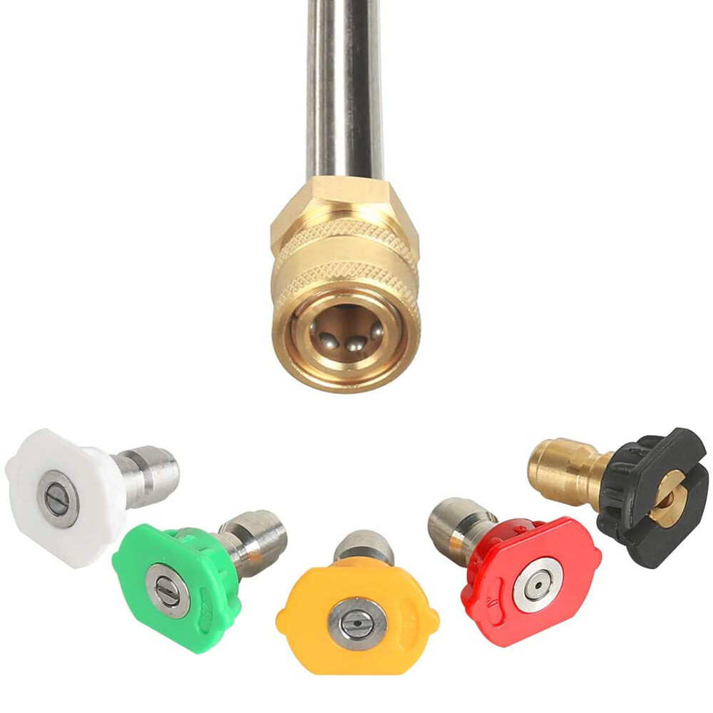 SPRAY GUN WAND LANCE & TIPS For Power Pressure Washer Water Pumps to ...