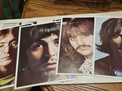 The Beatles White Album Capitol Records Orange Label, 1970s Vintage ...