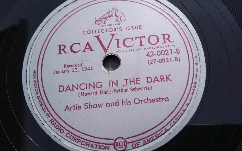 Artie Shaw 78rpm Single 10-inch RCA Victor Records #42-0021 Star Dust ...