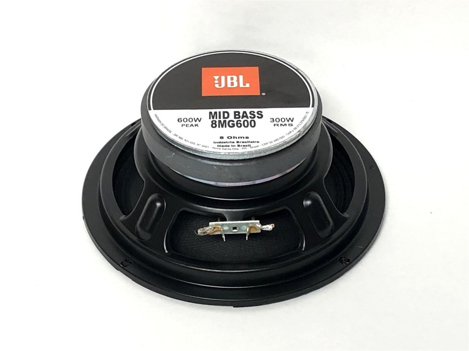 JBL 8MG600-8R 8 in. Mid-Bass Woofer Selenium 600W 8 Ohms Speaker ...