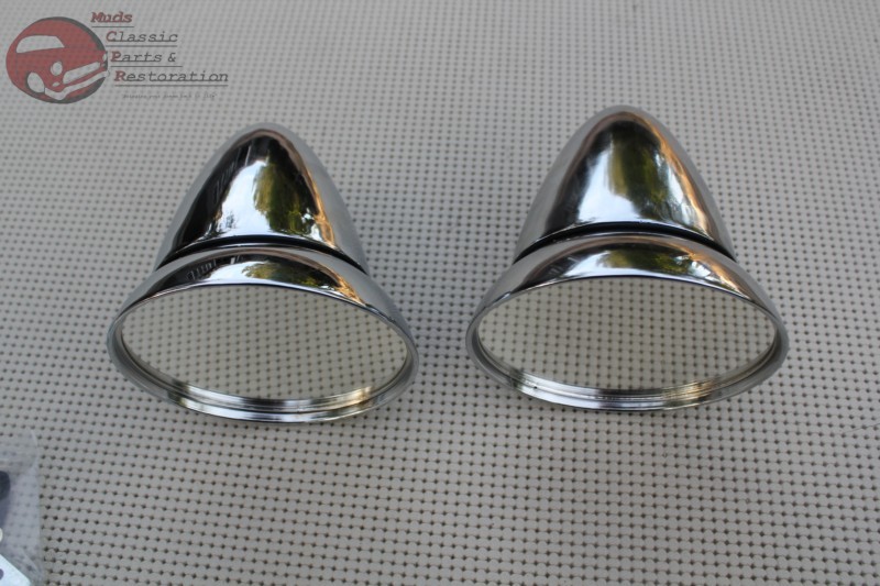 GT Talbot Shelby British Style Fender Door Mounted Race Racing Mirrors ...