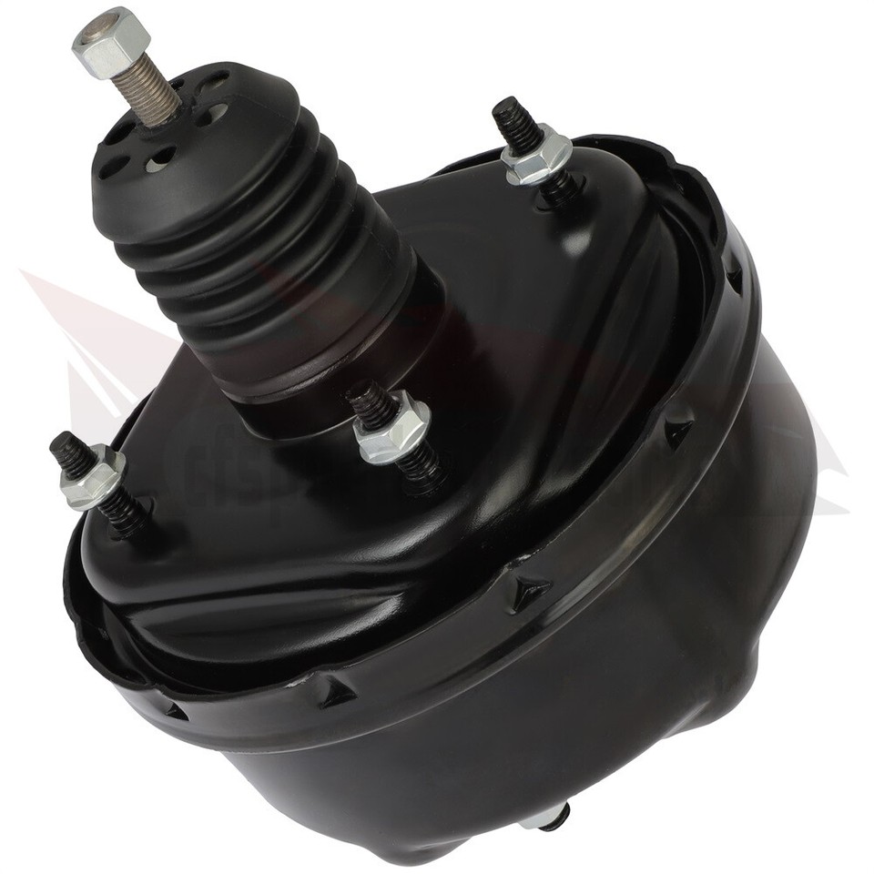 Black Power Brake Booster 7" Single Diaphragm Street Rod For Universal ...