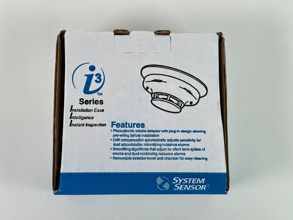System Sensor 4WTAR-B Photoelectric i3 Series Smoke Detector 783863020001| eBay