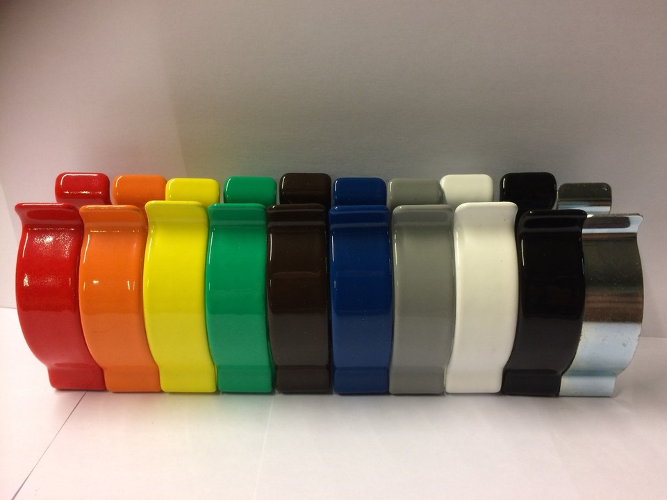 TERRY Clips OPEN TYPE To Grip 6mm to 40mm CHOICE 10 Finishes UK 2, 5 or ...