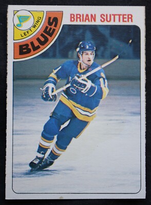 1978-79 O-PEE-CHEE - BRIAN SUTTER #319 Blue ROOKIE CARD - Autograph ...
