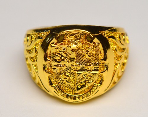 HERZOG HERALDRY FAMILY CREST RING | eBay