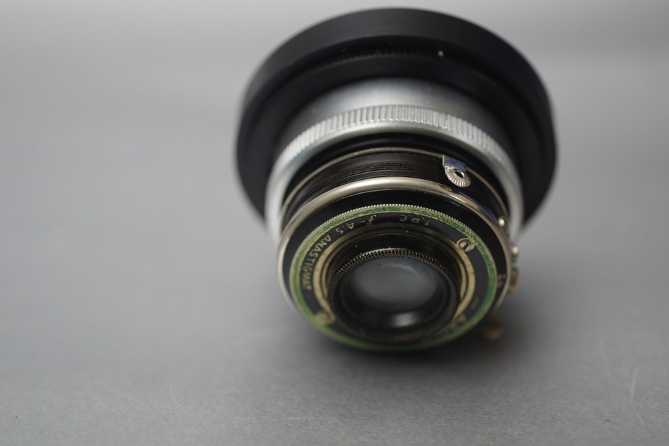 Argus A head F4.5 Anastigmat to Sony E (NEX, FS100, A7R etc) Adapter ...