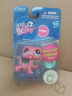 New LITTLEST PET SHOP PINK ALLIGATOR 1464 SPECIAL EDITION 2009 | eBay