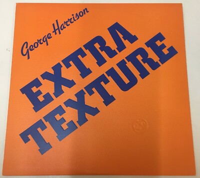 GEORGE HARRISON ~ ExtraTexture ~ 1975 UK 1st ISSUE APPLE 1U / 1U NEAR ...