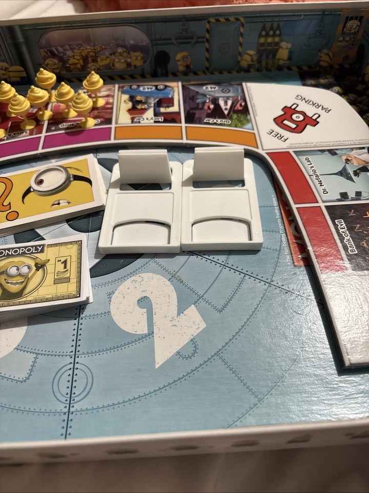 Despicable Me 2 Monopoly Replacement Sundaes, Cards, Clips Money And ...