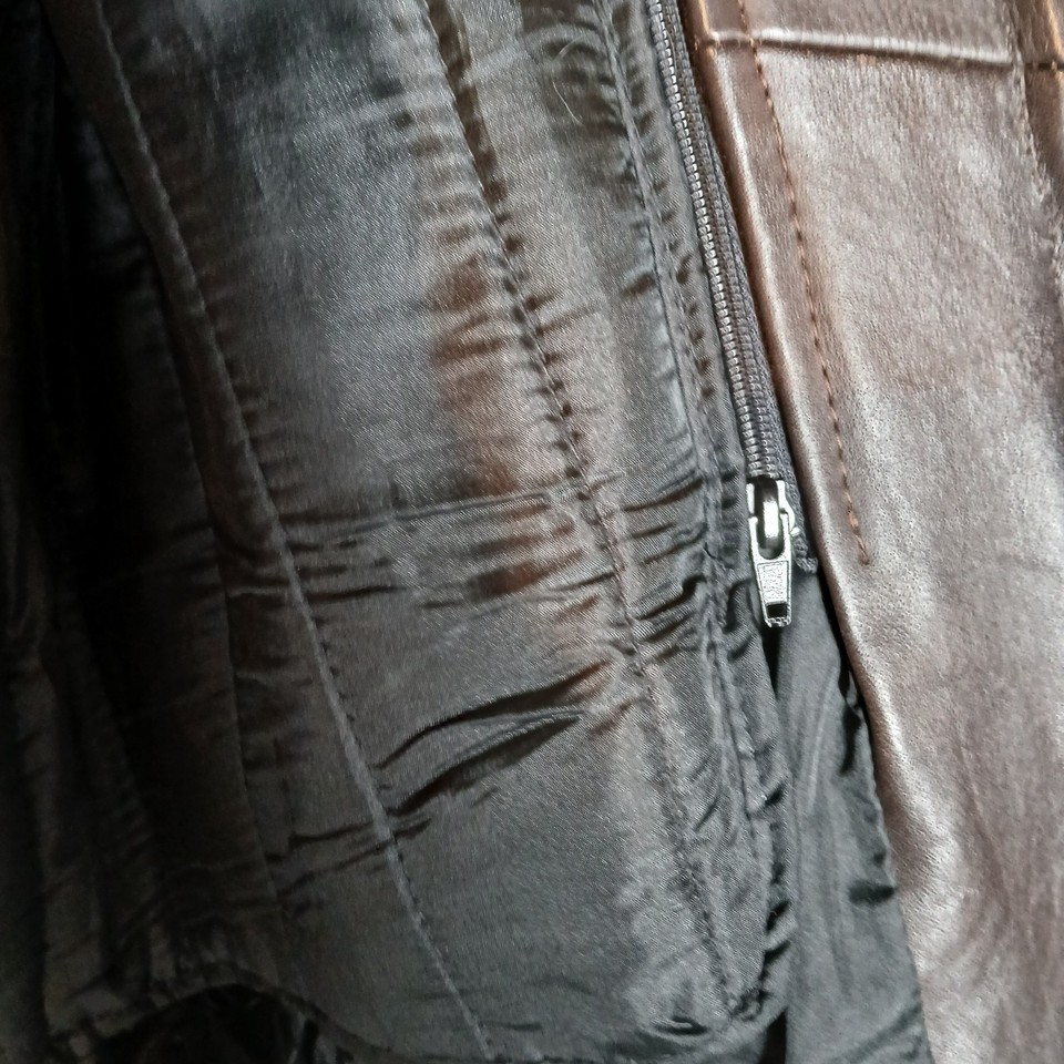 VTG A-2 Leather Aviator Flight Bomber Jacket W/Liner Men Size 46 JBI ...