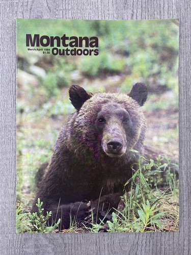 Montana Outdoors Magazine March Apr 1984 Wolf mountain goat bighorn ...