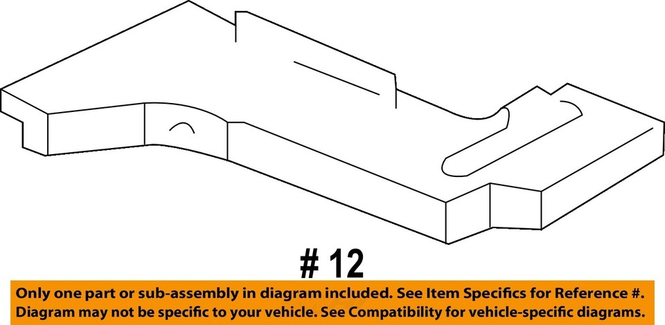 2007-2013 SILVERADO 1500 LOWER FRONT SPLASH SHIELD RIGHT NEW GM ...