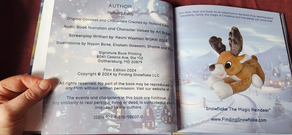 Finding Snowflake: A Magical North Pole Adventure by Rollond Eddy ...