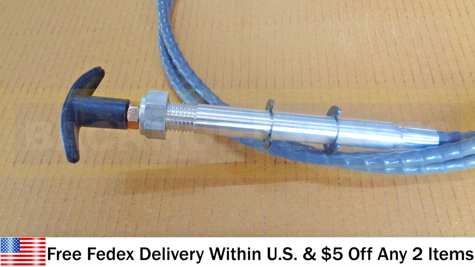 JCB PARTS - BOOM LOCK CABLE ASSEMBLY WITH KNOB (PART NO. 910/60106) | eBay