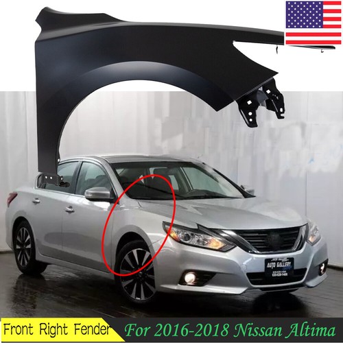 Fender For 2016-2018 Nissan Altima Front Passenger Side Primed Steel | eBay