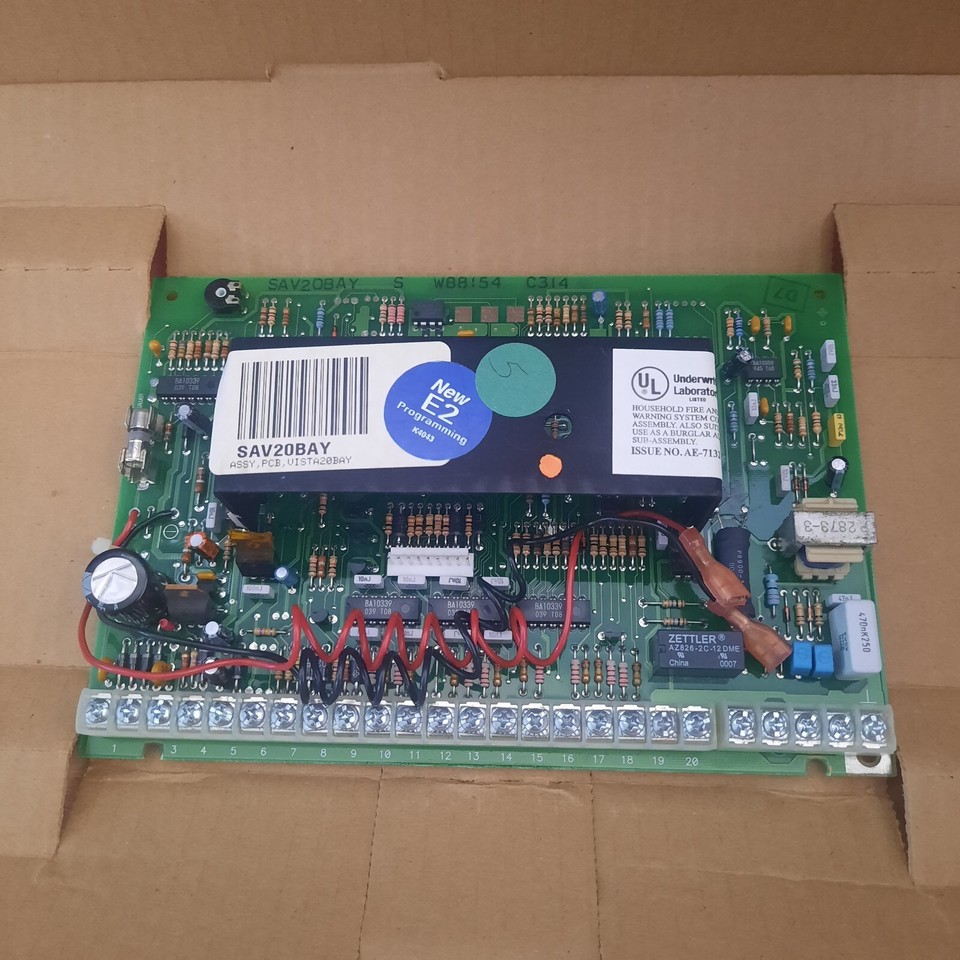 New Honeywell/Ademco VISTA-20SE Control Panel, PCB in Aluminum ...