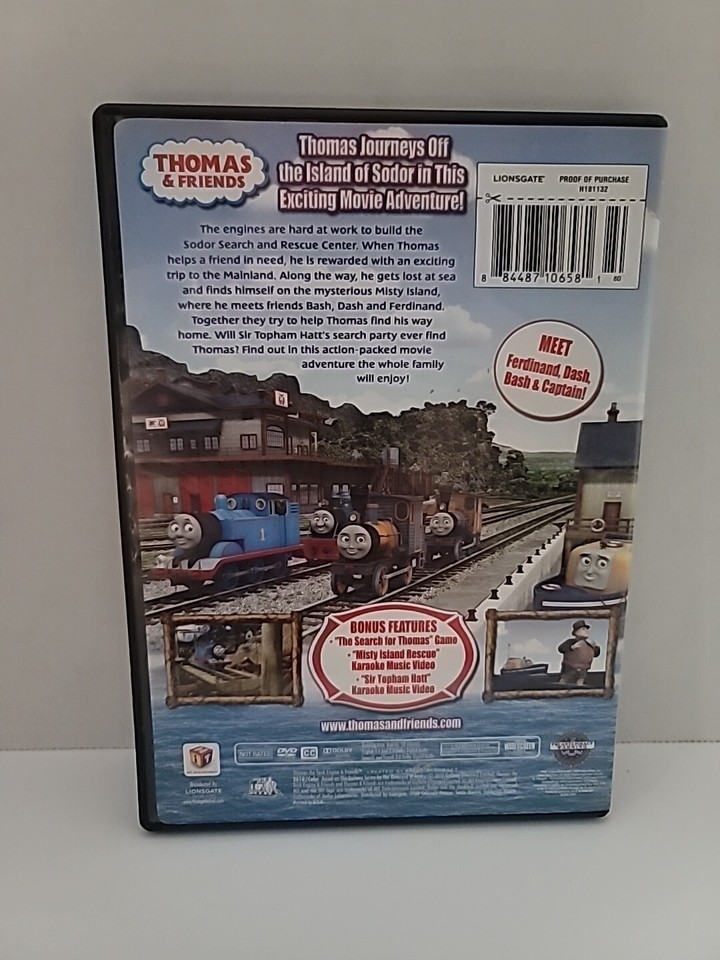 Thomas and Friends: Misty Island Rescue (DVD, 2010) 884487106581| eBay
