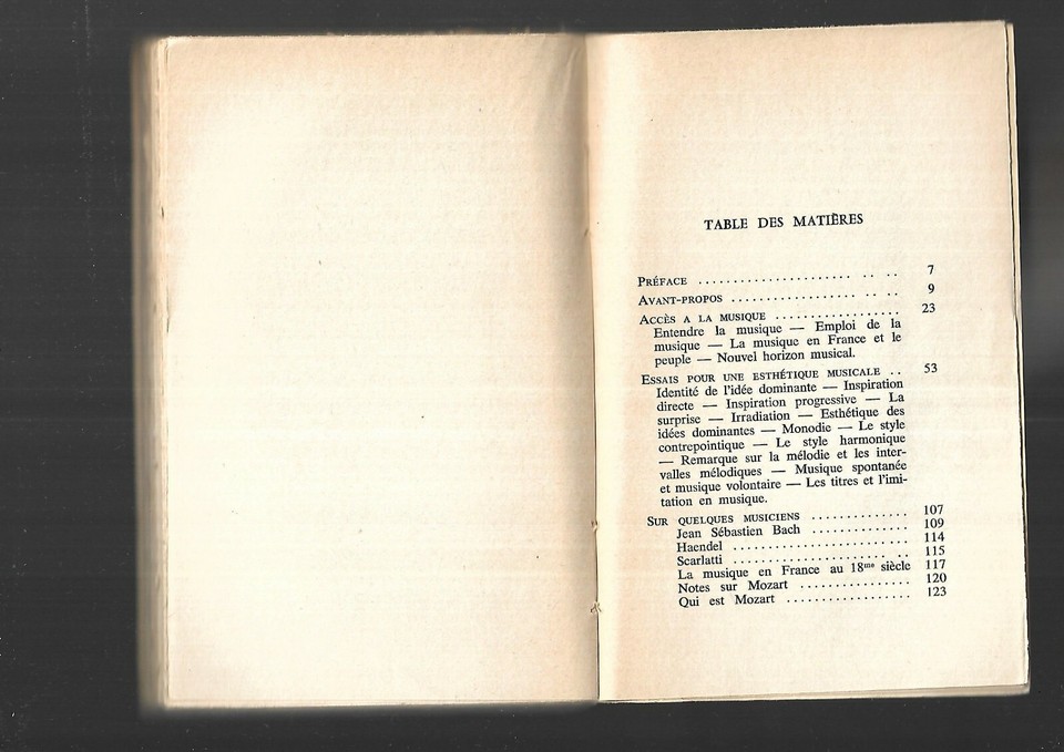 Access À La Music Daniel Lazarus Preface Georges Auric Autographed Ref ...