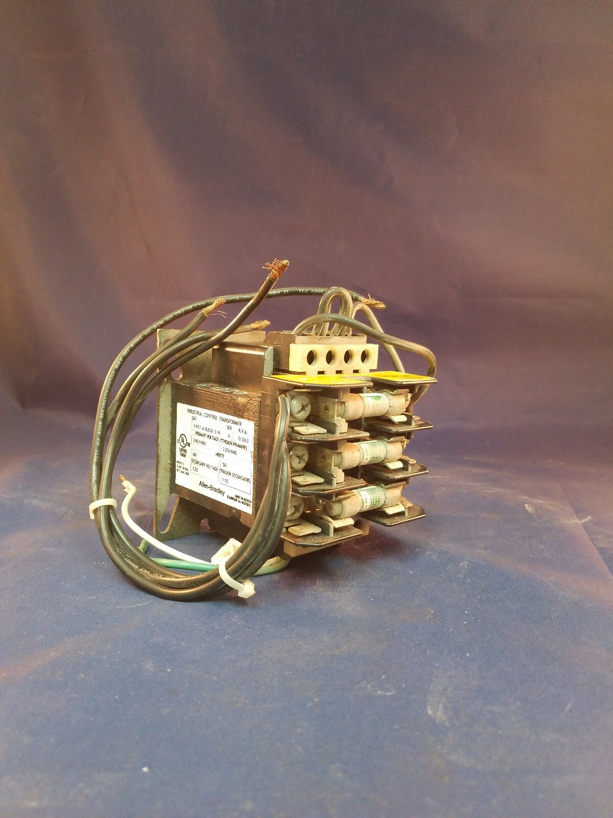 Allen-Bradley Transformers(1497-A-BASX-3-N & 1497-A-BASX-1-N) | eBay