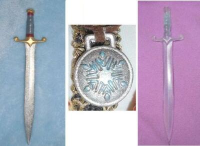 FROZEN HANS Naval Broad Sword / Anna Ice Sword / KRISTOFF Ice Medal 11 ...