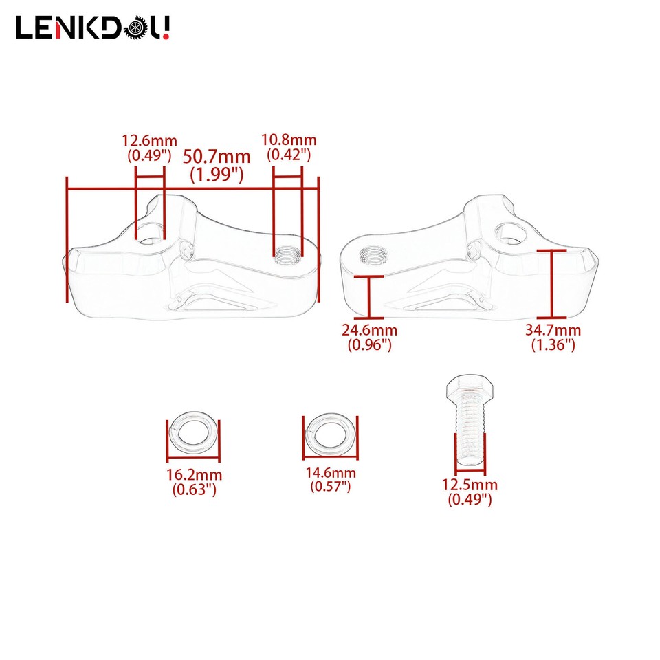 1 inch Lowering Blocks Kit For Harley Touring Road Street Glide Road ...