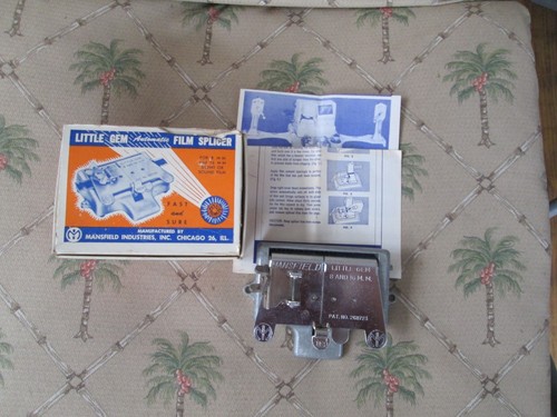 Vintage Little Gem Automatic Film Splicer 8mm 16mm Silent Or Sound ...
