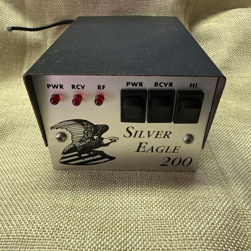Silver Eagle 200 Linear Amplifier Vintage Rare - Made in USA - UNTESTED ...
