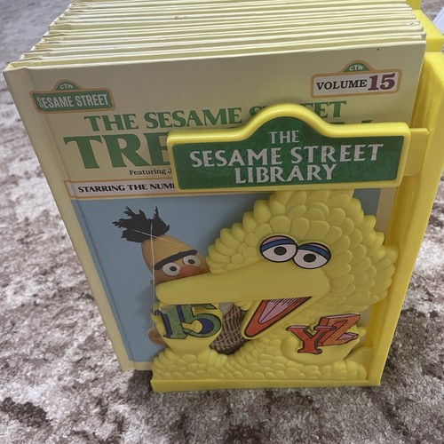 The Sesame Street Library Books 1978-79 Complete Set 1 - 15 Big Bird ...